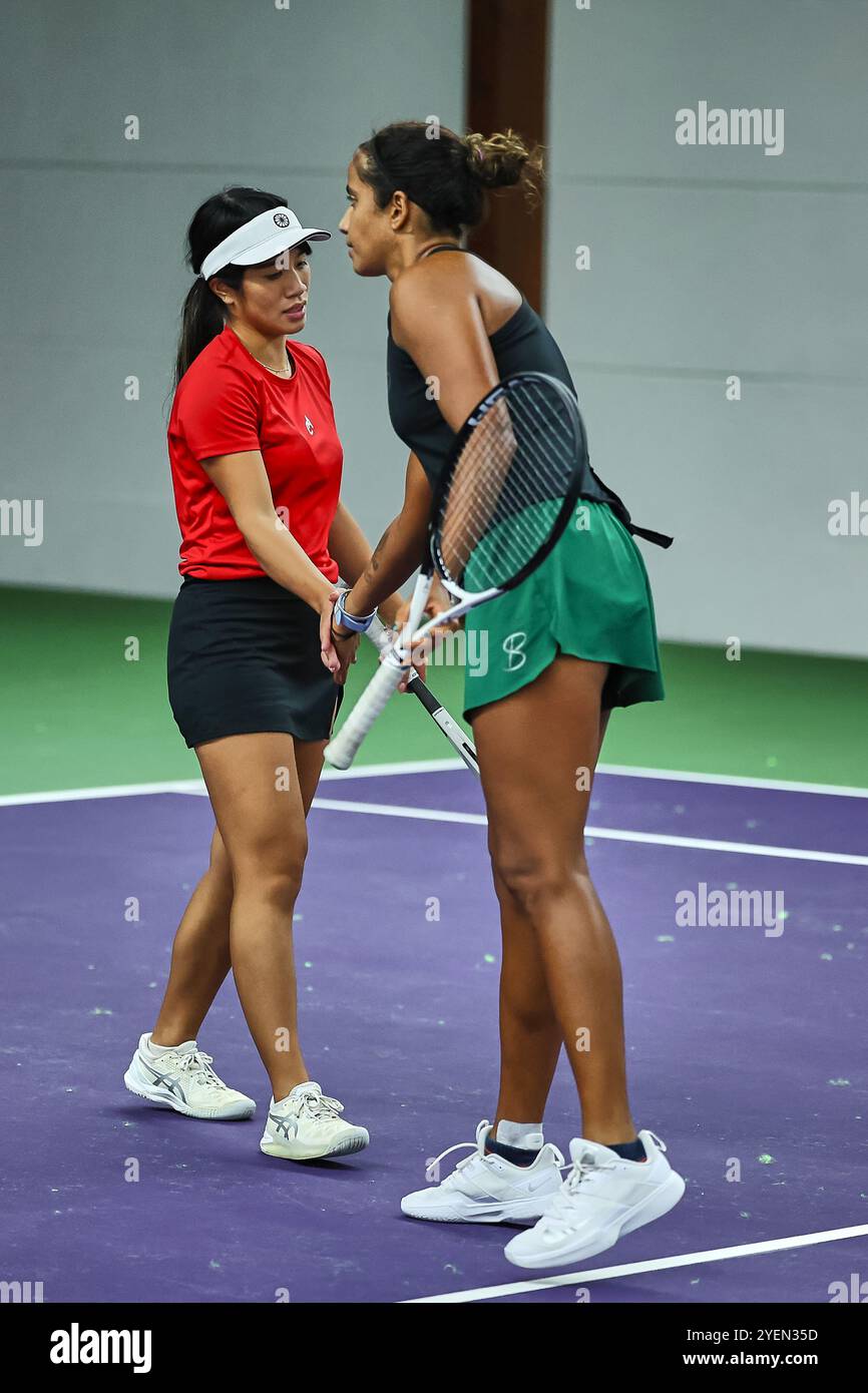 Hamburg, Hamburg, Germany. 31st Oct, 2024. Lian Tran of Netherlands ...