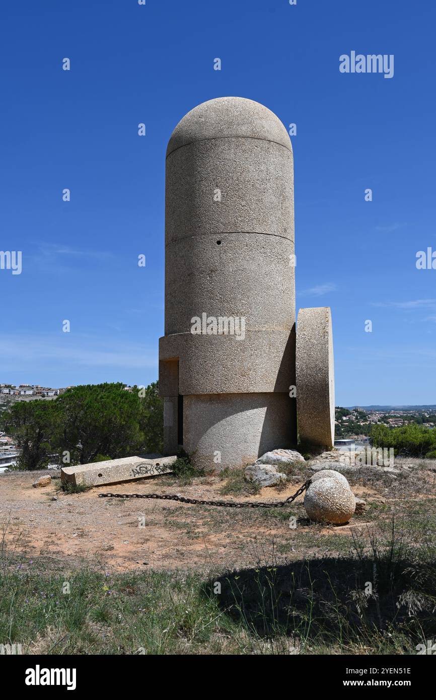 Cathars Monument 'Les Chevaliers Cathares' Modern Sculpture (1980) by ...