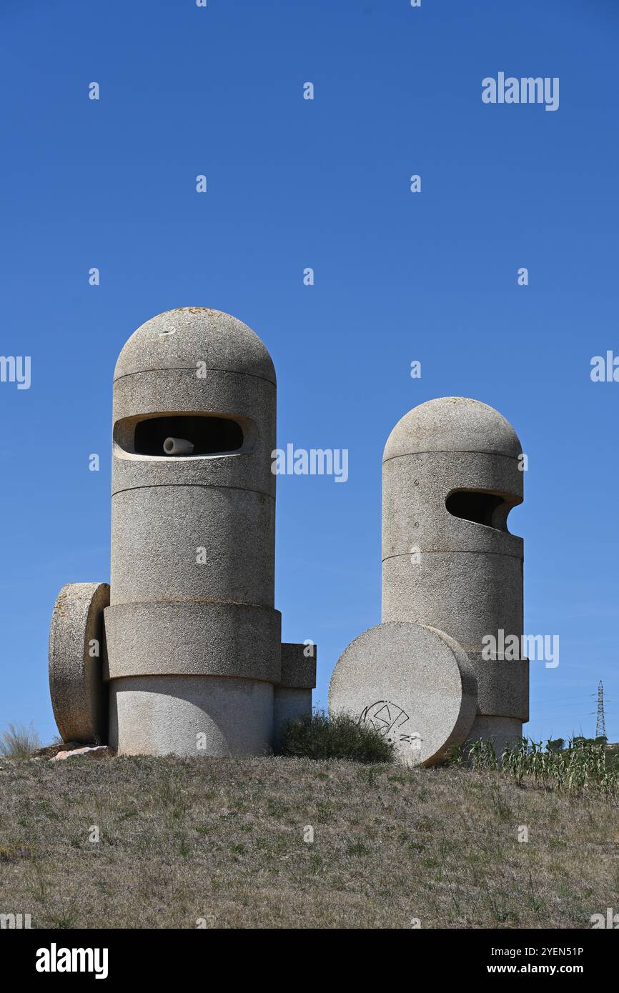 Cathars Monument 'Les Chevaliers Cathares' Modern Sculpture (1980) by ...