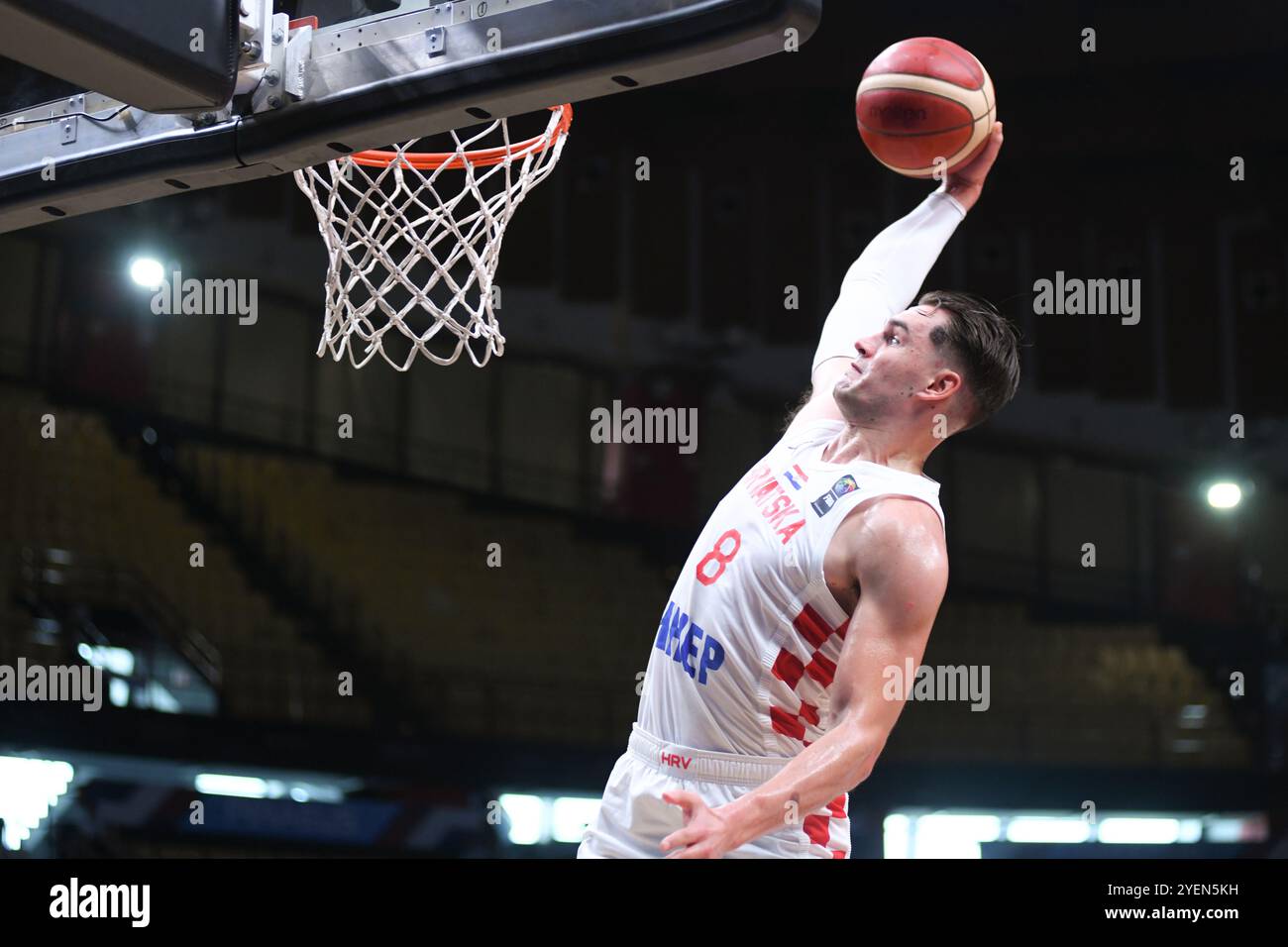 Mario Hezonja (Croatia). FIBA Olympic Qualifying Tournament. Piraeus ...