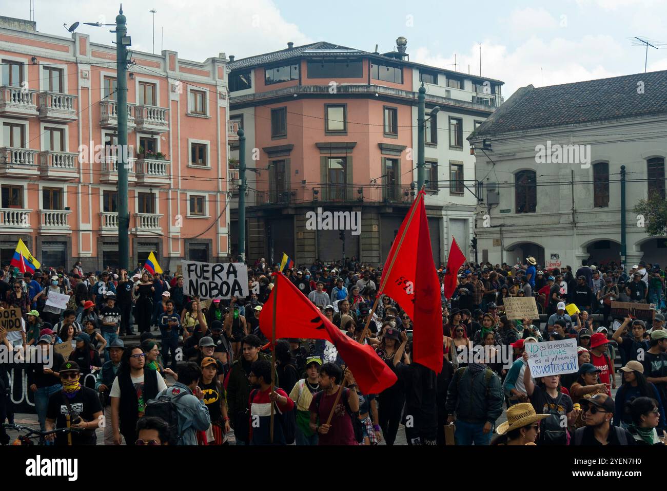 National strike ecuador hi-res stock photography and images - Alamy
