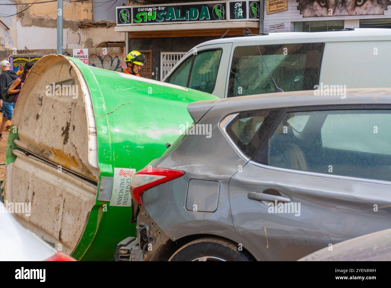 Benetusser, Valencia, Spain. October 31, 2024 - Following flooding in ...
