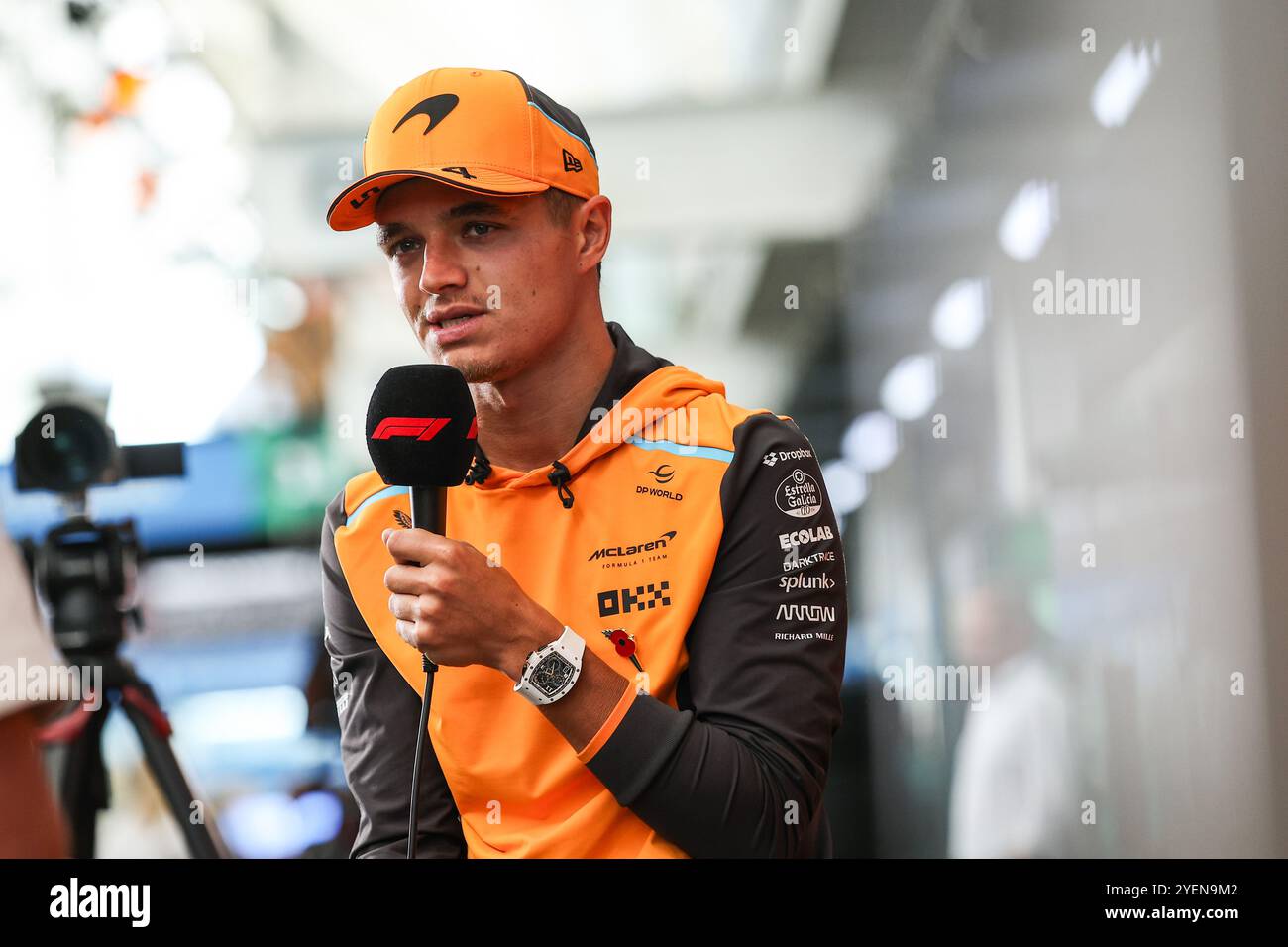 NORRIS Lando (gbr), McLaren F1 Team MCL38, portrait during the Formula 1 Grande Premio de Sao ...