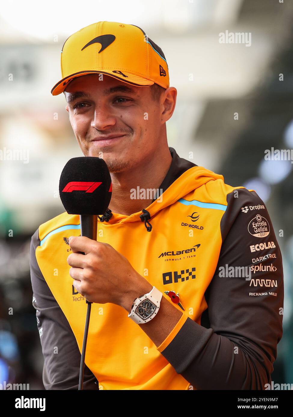 NORRIS Lando (gbr), McLaren F1 Team MCL38, portrait during the Formula 1 Grande Premio de Sao ...