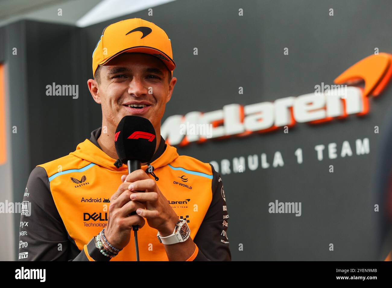 NORRIS Lando (gbr), McLaren F1 Team MCL38, portrait during the Formula 1 Grande Premio de Sao ...