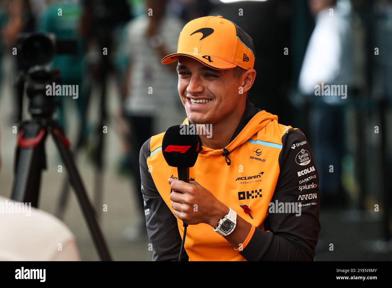 NORRIS Lando (gbr), McLaren F1 Team MCL38, portrait during the Formula 1 Grande Premio de Sao ...