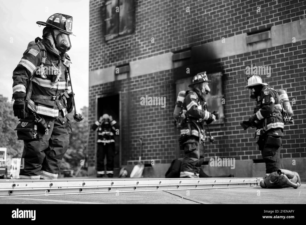 Firefighters with the South Jersey Transportation Authority Fire ...