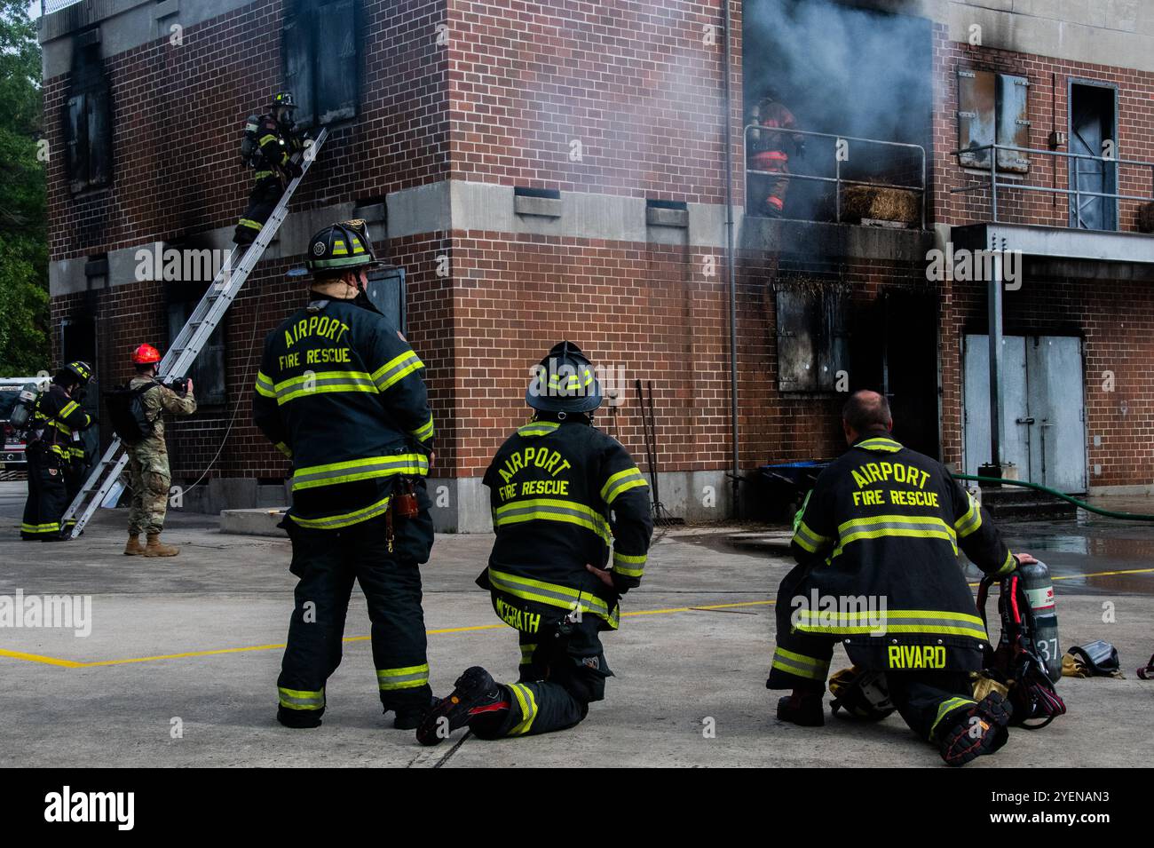 A team of firefighters from the South Jersey Transportation Authority ...