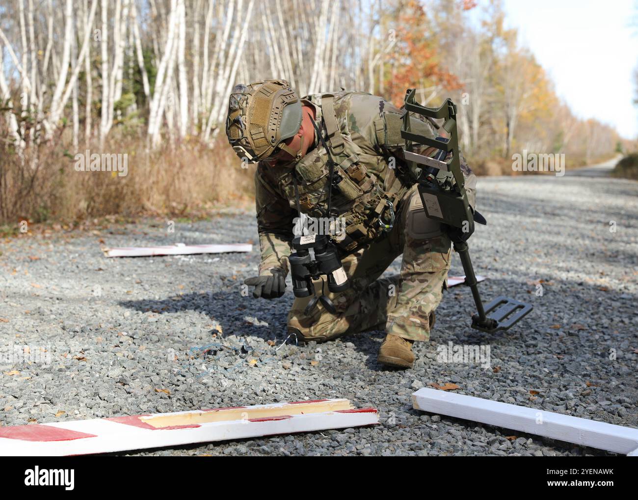 An ordnance disposal technician from 52d Ordnance Group (Explosive ...