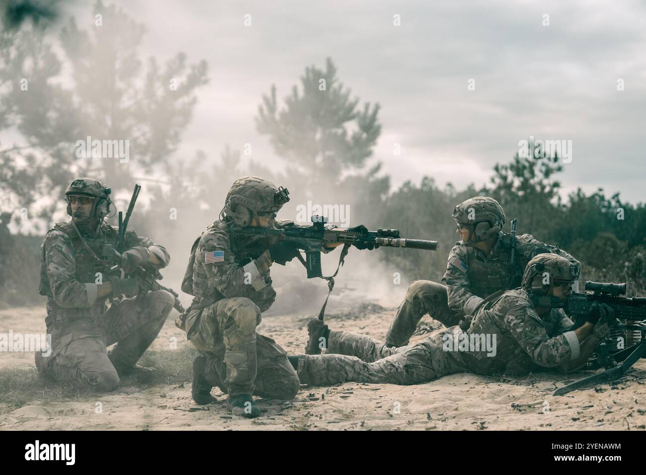 U.S. Army Rangers, assigned to 3rd Battalion, 75th Ranger Regiment ...