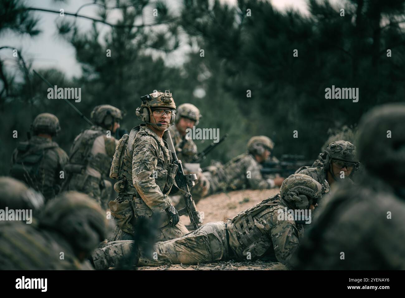 U.S. Army Rangers, assigned to 3rd Battalion, 75th Ranger Regiment ...