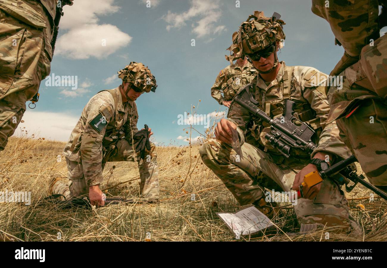 Soldiers from 1st Battalion, 38th Infantry Regiment, 1st Stryker ...