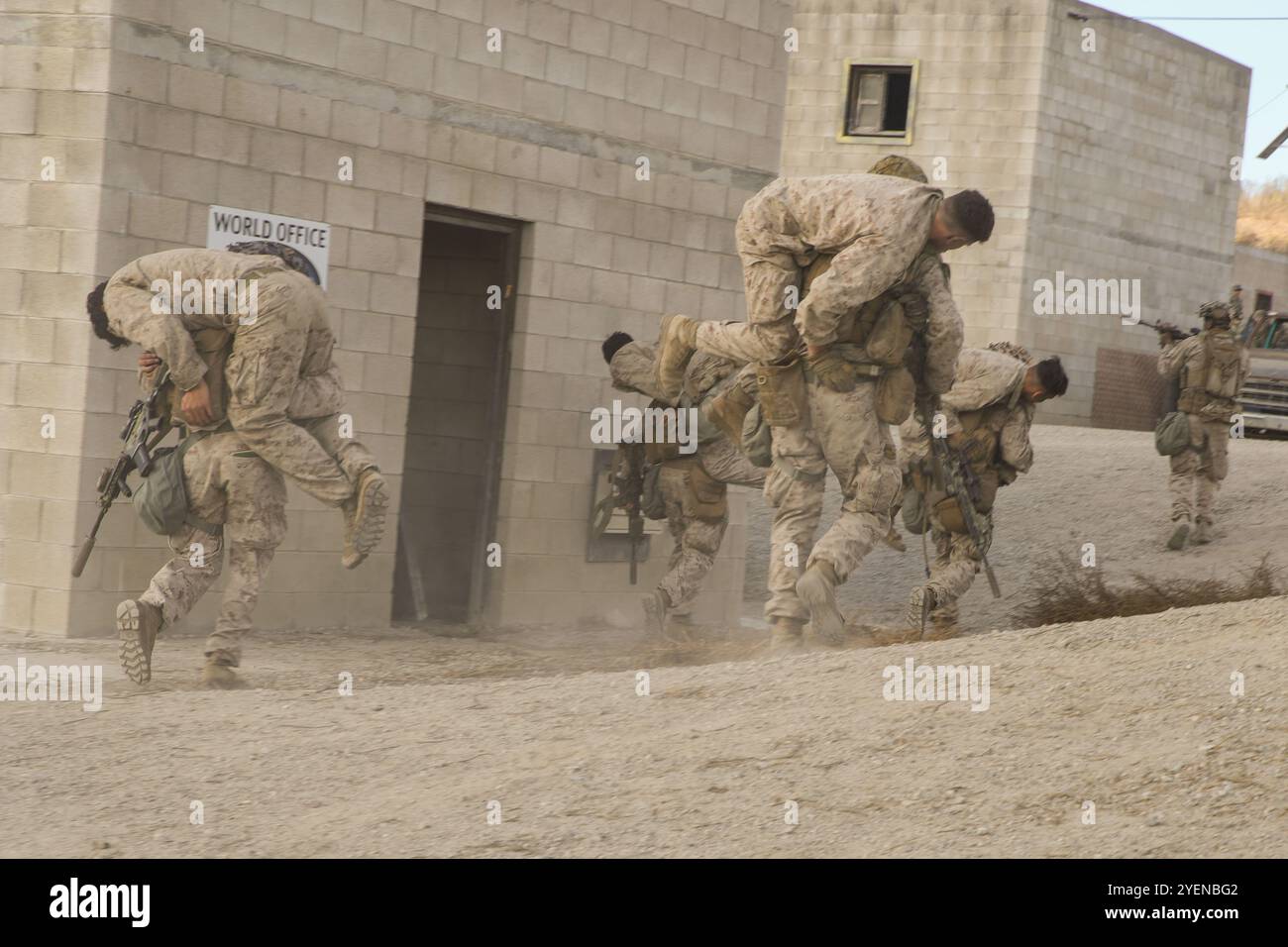 U.S. Marines assigned to Charlie Company, Battalion Landing Team 1/5 ...