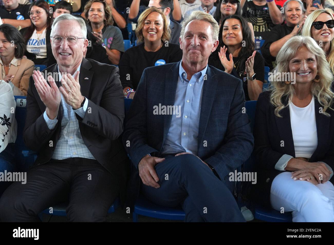 Mesa, Ariz. Mayor John Giles, from left, U.S. Ambassador to Turkey Jeff ...