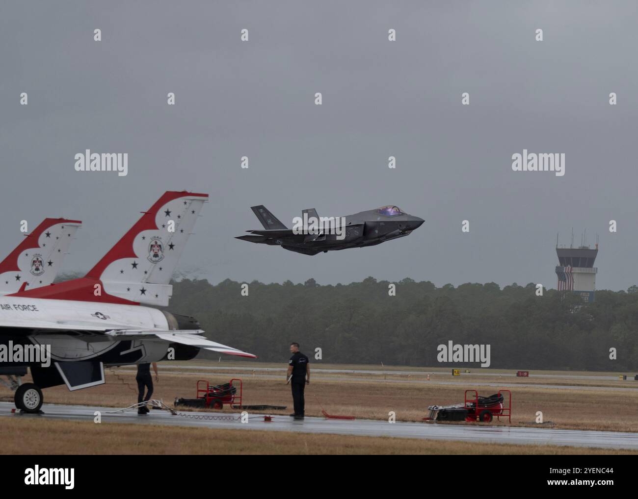 U.S. Air Force Maj. Melanie "Mach" Kluesner, pilot for the F-35A Lightning II Demonstration Team ...