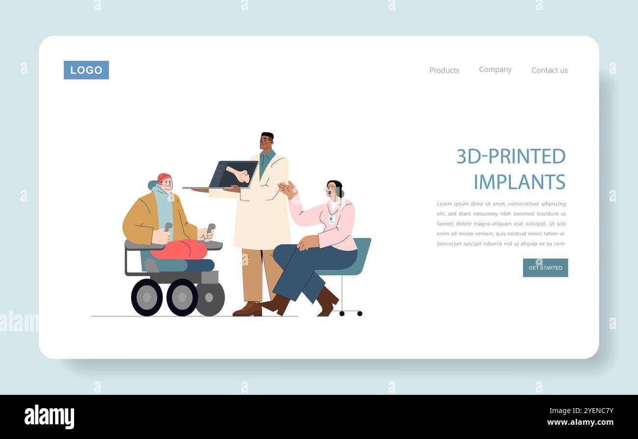 Healthcare innovation concept. Medical professionals discussing 3D ...