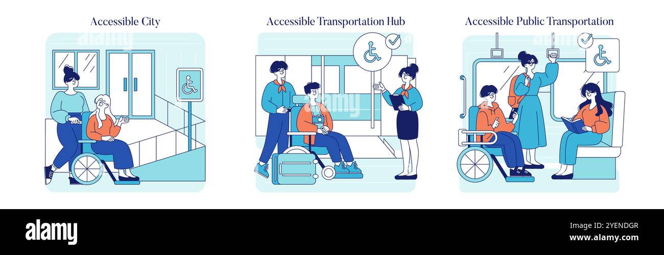 Subway ramp train station Stock Vector Images - Alamy