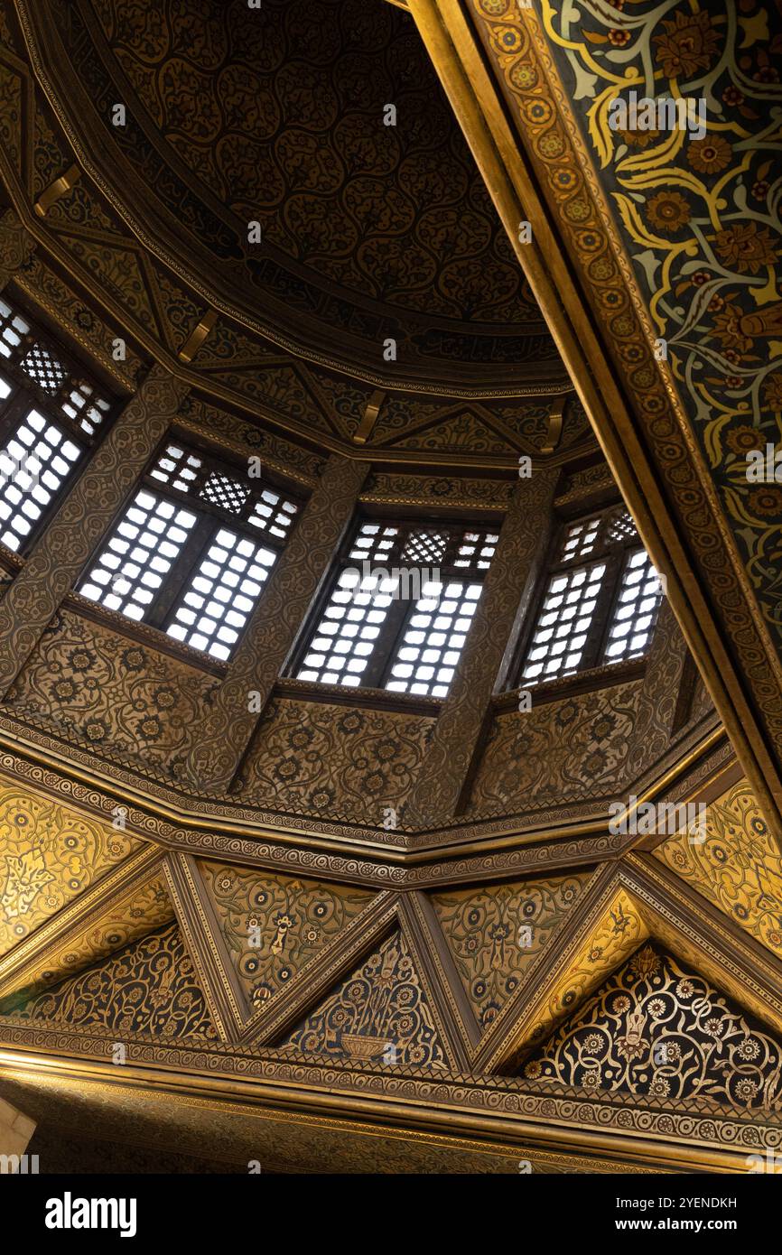 Roda Island, Old Cairo, Cairo, Egypt. February 23, 2024. Interior of ...