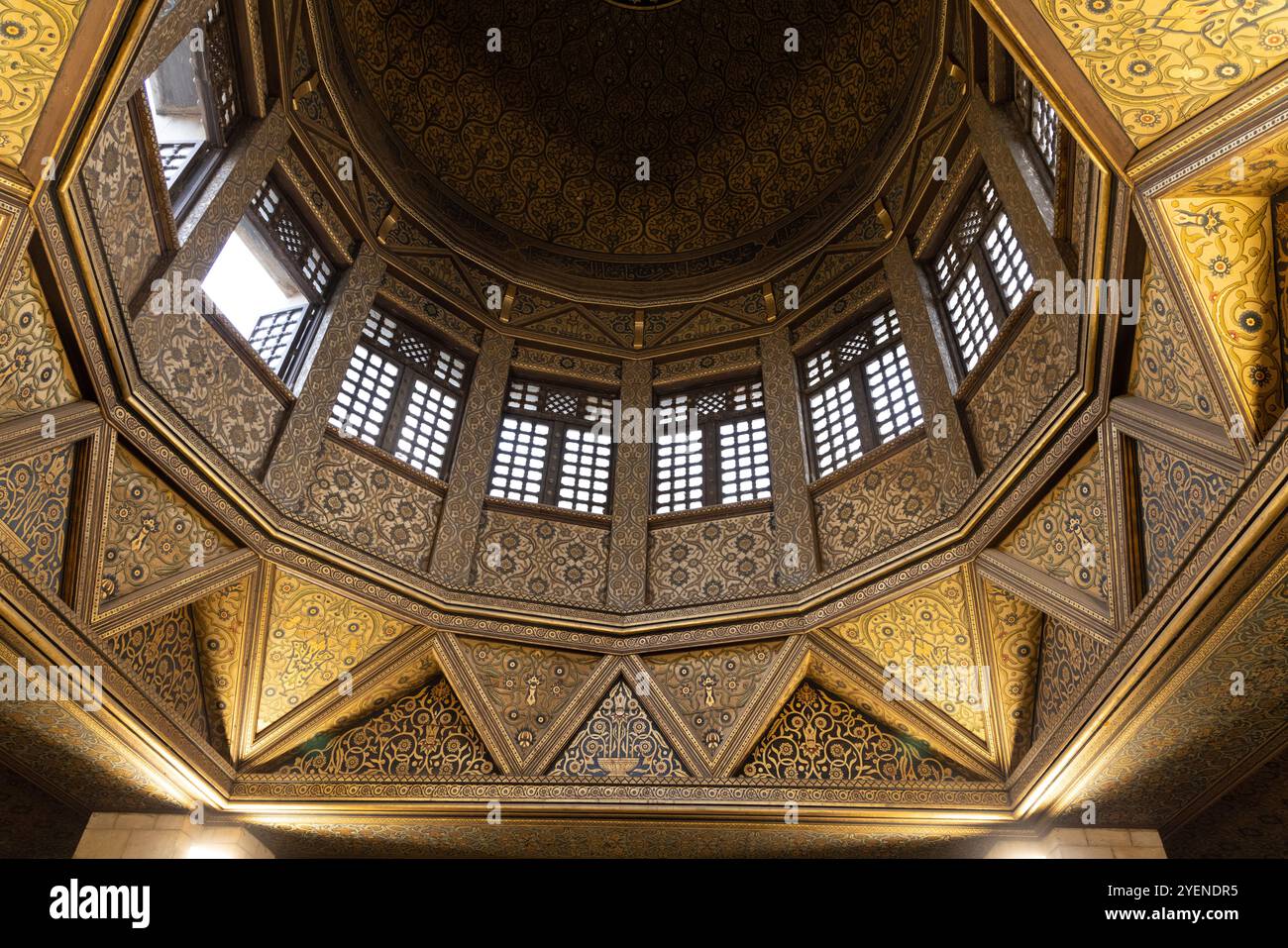 Roda Island, Old Cairo, Cairo, Egypt. February 23, 2024. Interior of ...