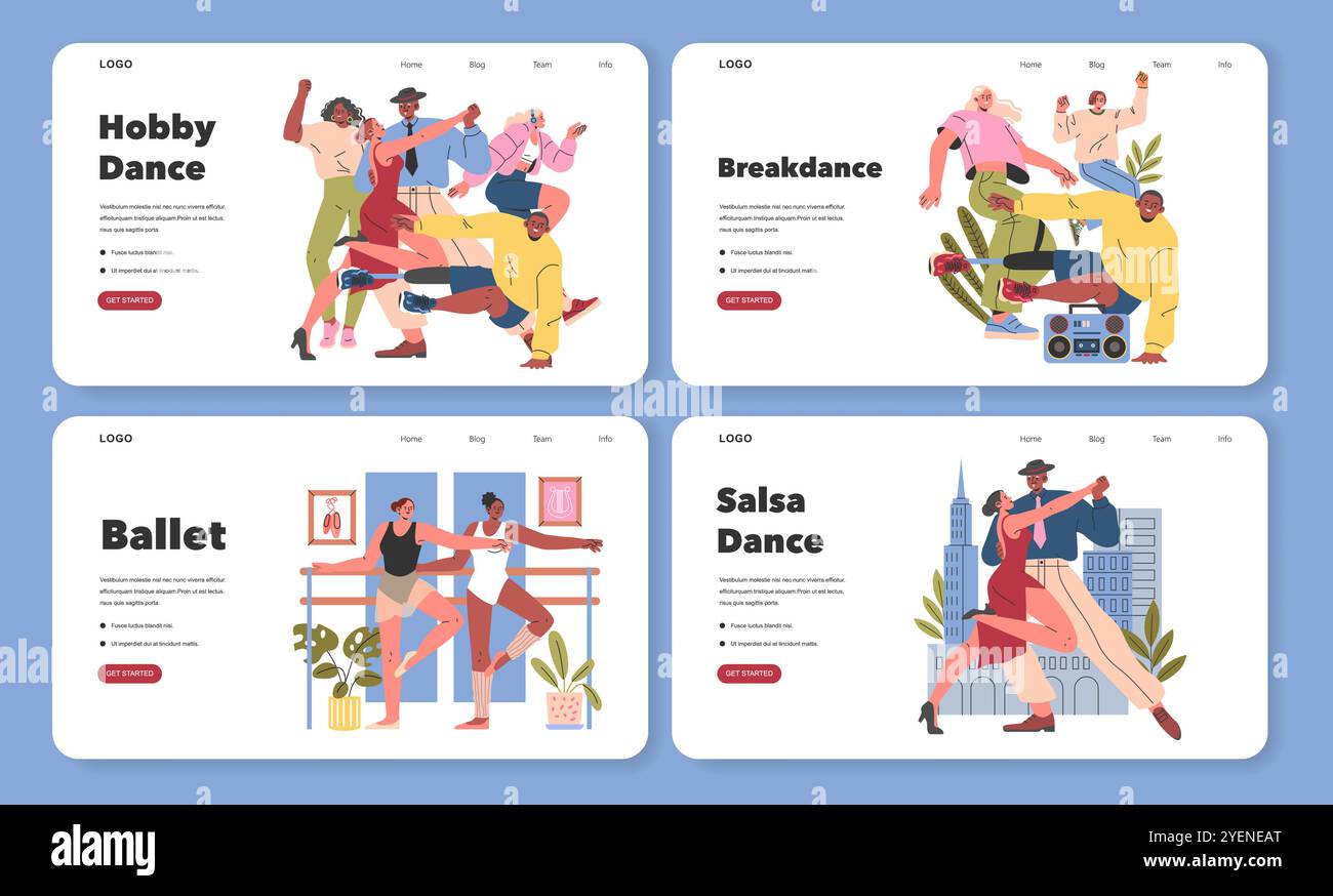 Dance Hobby set. From energetic breakdance to classical ballet and ...