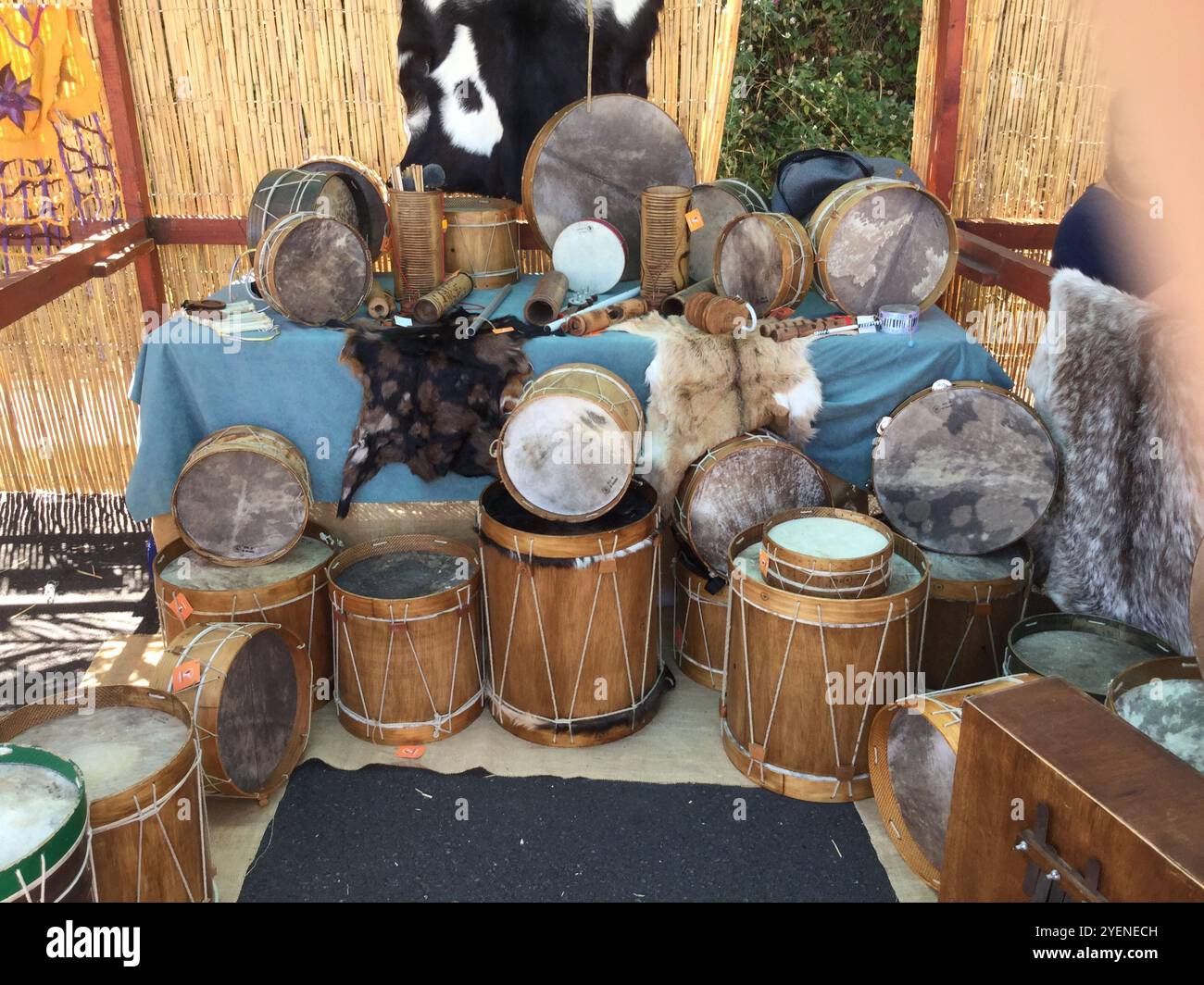 Handcrafted drums hi-res stock photography and images - Alamy