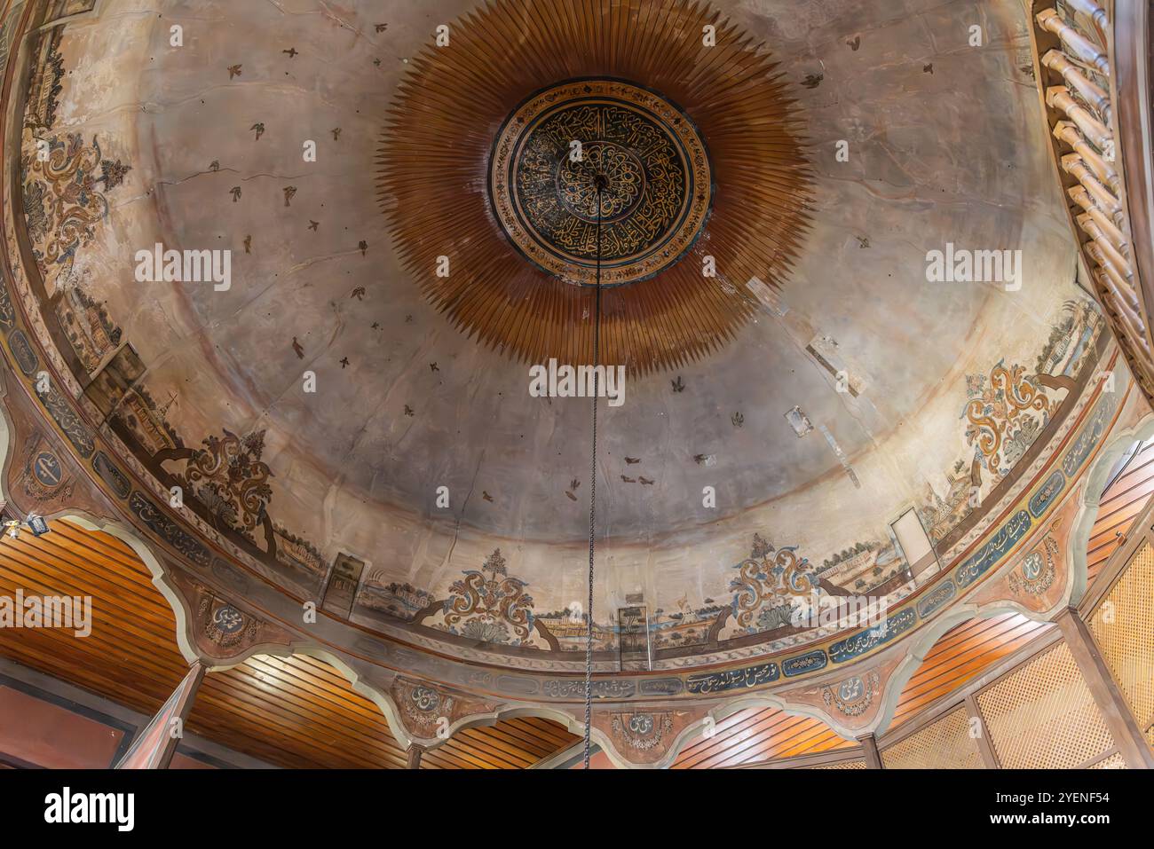 Al-Darb Al-Ahmar, Old Cairo, Cairo, Egypt. February 26, 2024. Interior ...