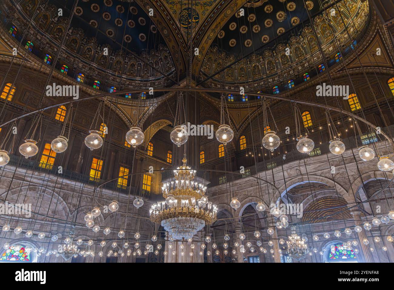 Al Khalifa, Old Cairo, Cairo, Egypt. March 2, 2023. Interior view of ...