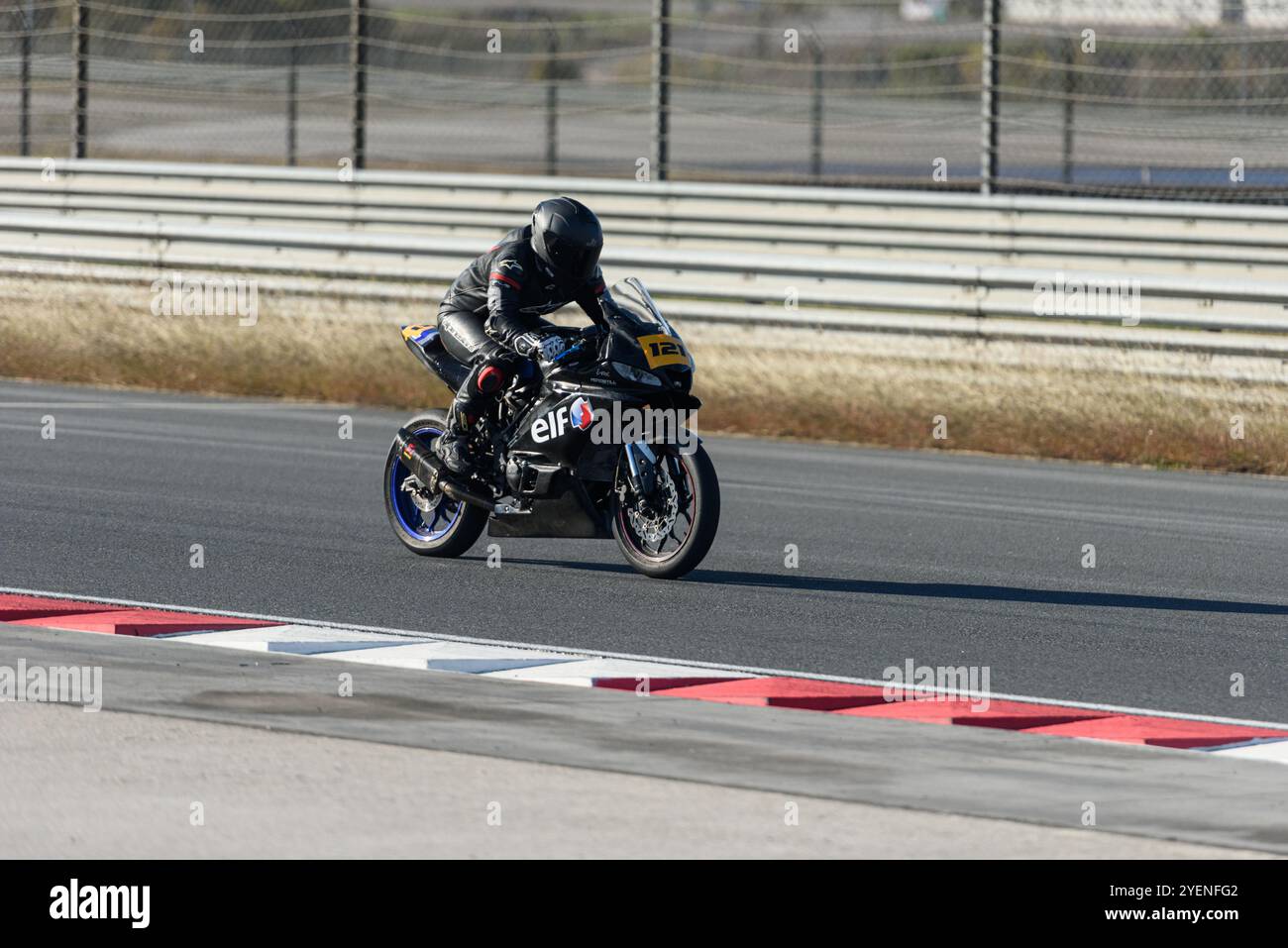 ISTANBUL, TURKEY - OCTOBER 27, 2024: Motorcycle accelerating in the ...