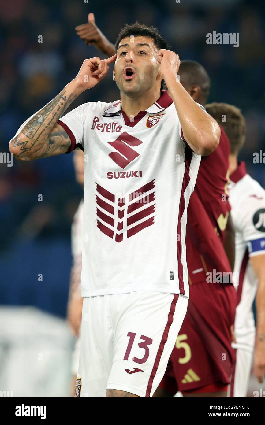 Rome, Italy 31.10.2024 : Maripan of Torino during Italian football championship Serie A Enilive ...