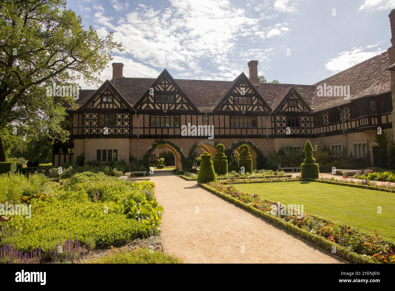 Palace Cecilienhof (Schloss Cecilienhof) in the New Garden (Neuer ...