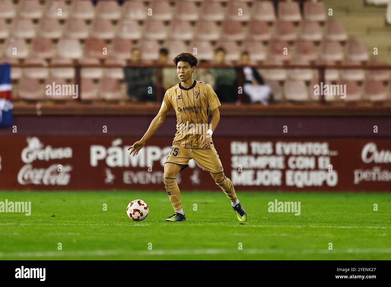 Logrono, Spain. 30th Oct, 2024. Kento Hashimoto (Eibar) Football/Soccer ...