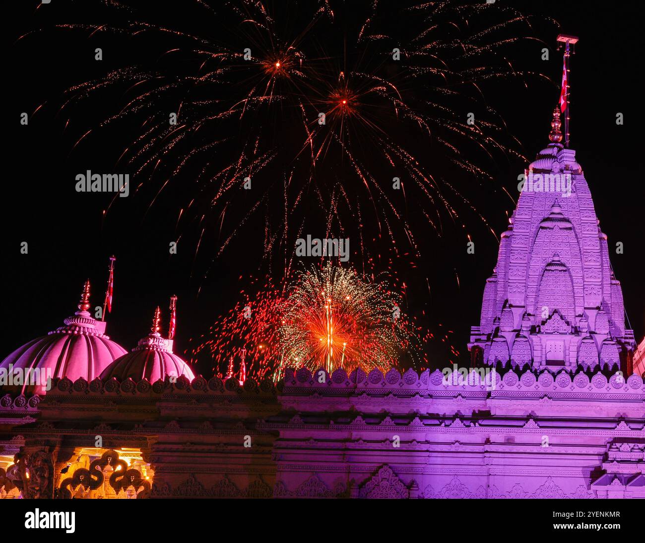 London, UK. 31st Oct, 2024. The festivities close with vibrant ...