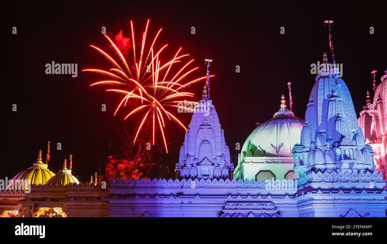 London, UK. 31st Oct, 2024. The festivities close with vibrant ...