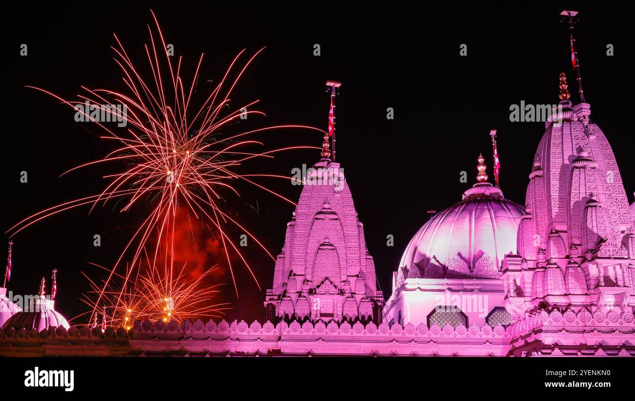 London, UK. 31st Oct, 2024. The festivities close with vibrant ...
