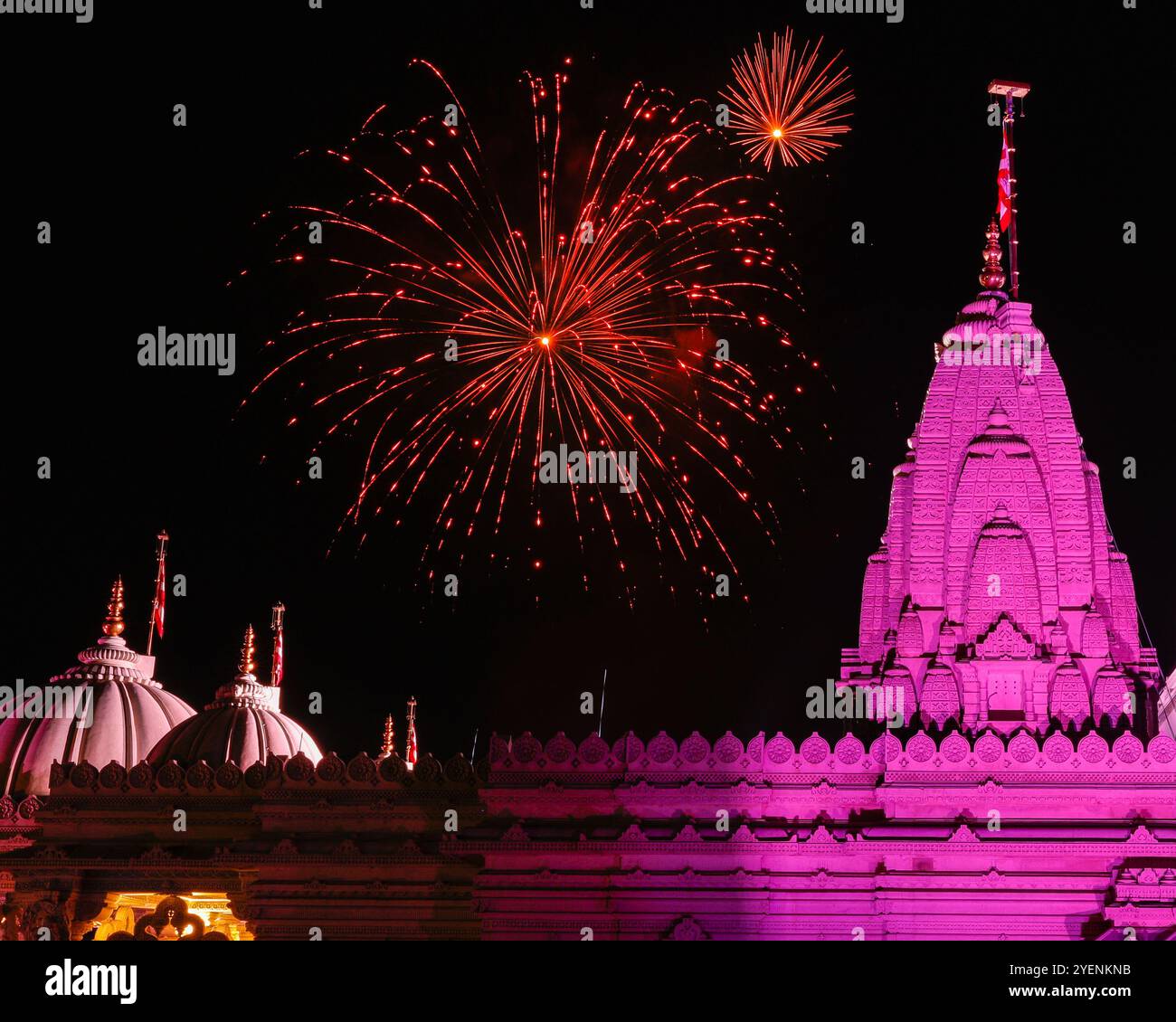 London, UK. 31st Oct, 2024. The festivities close with vibrant ...