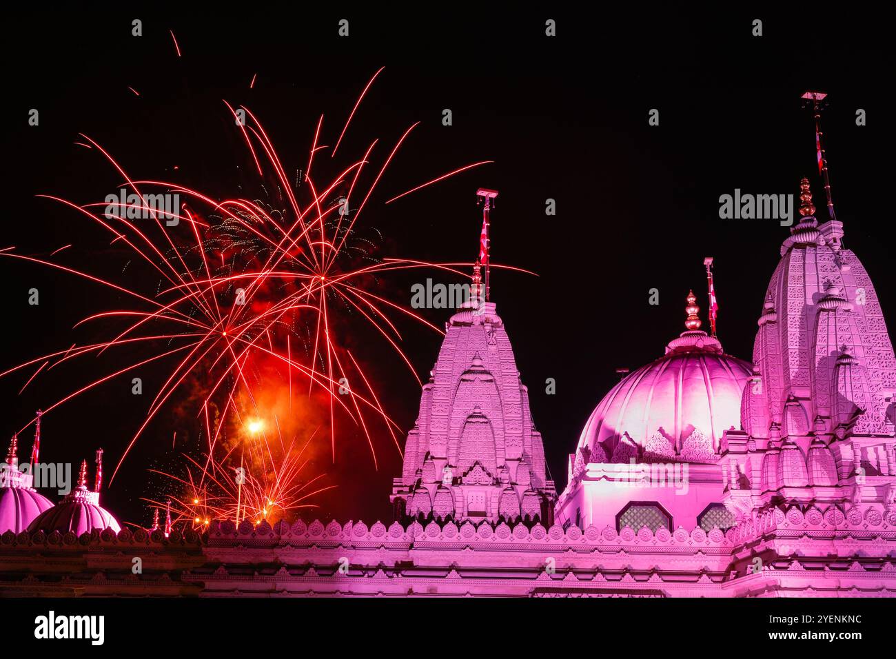 London, UK. 31st Oct, 2024. The festivities close with vibrant ...