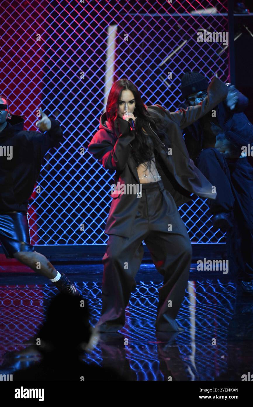 Milan, TV broadcast “X-Factor” - live - second episode In the photo ...