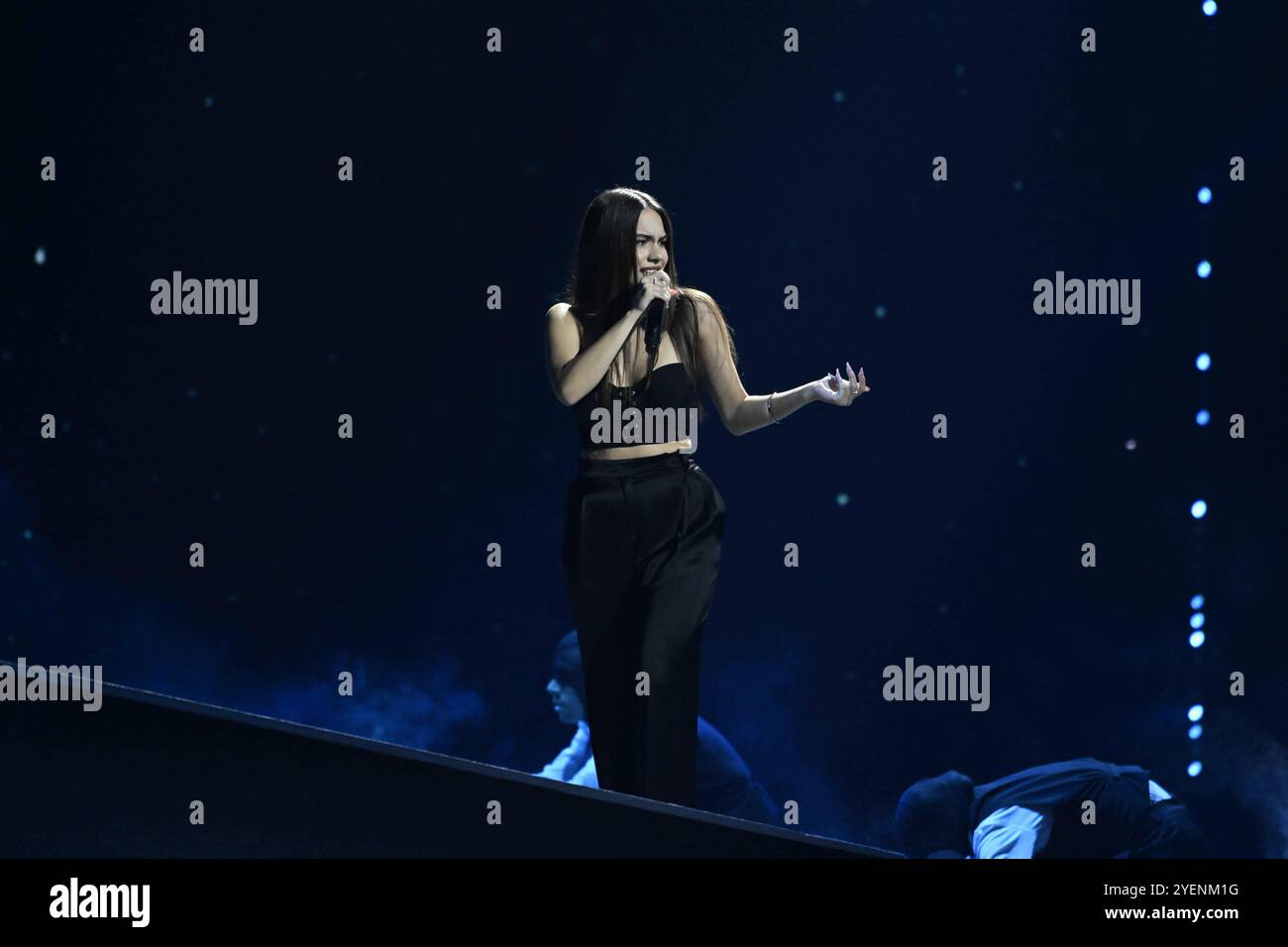 Milan, TV Show “X-Factor” - live - second episode In the photo: El Ma ...