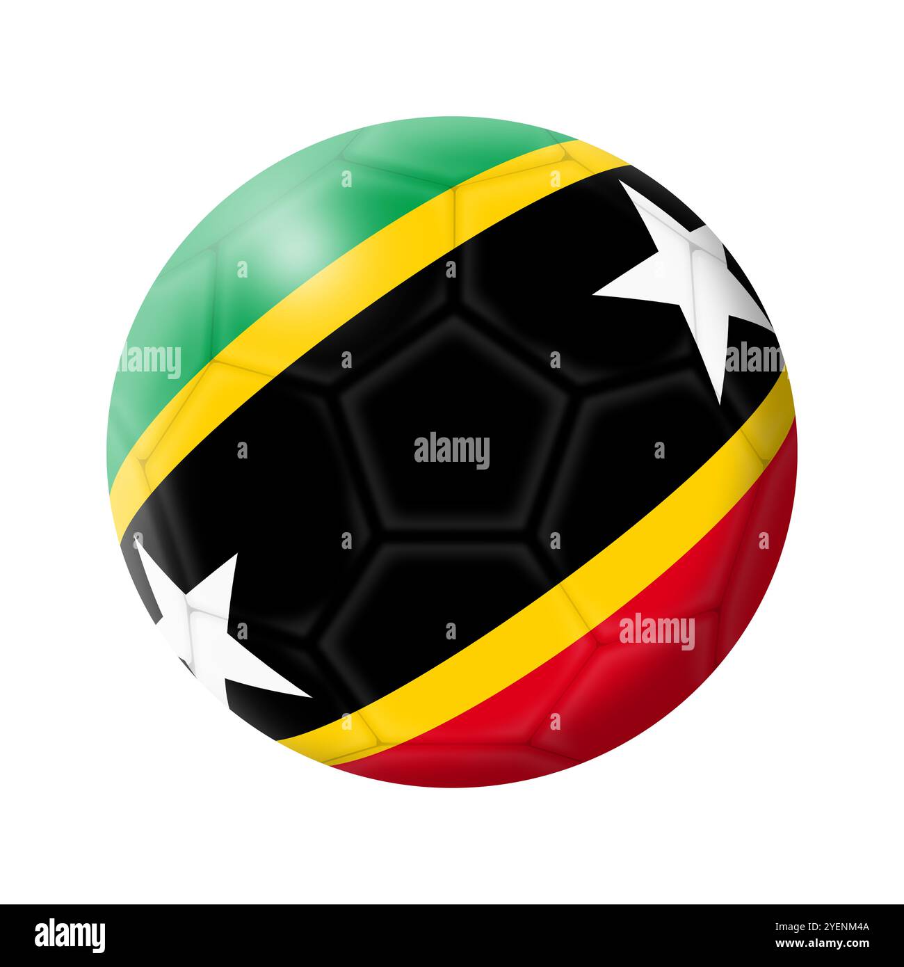 Soccer ball flag saint hi-res stock photography and images - Alamy