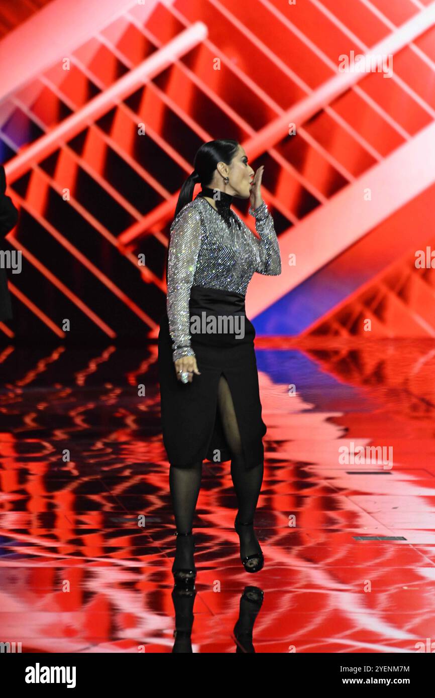 Milan, TV Show “X-Factor” - live - second episode In the photo: Paola ...