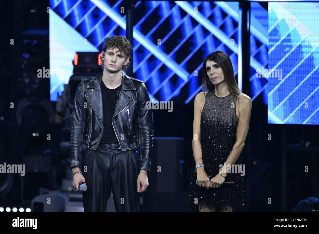 Milan, TV Show “X-Factor” - live - second episode In the photo: Pablo ...