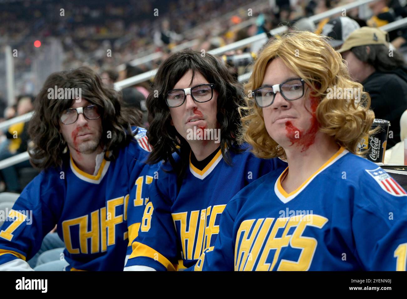 Pittsburgh, United States. 31st Oct, 2024. Fans at the Pittsburgh ...
