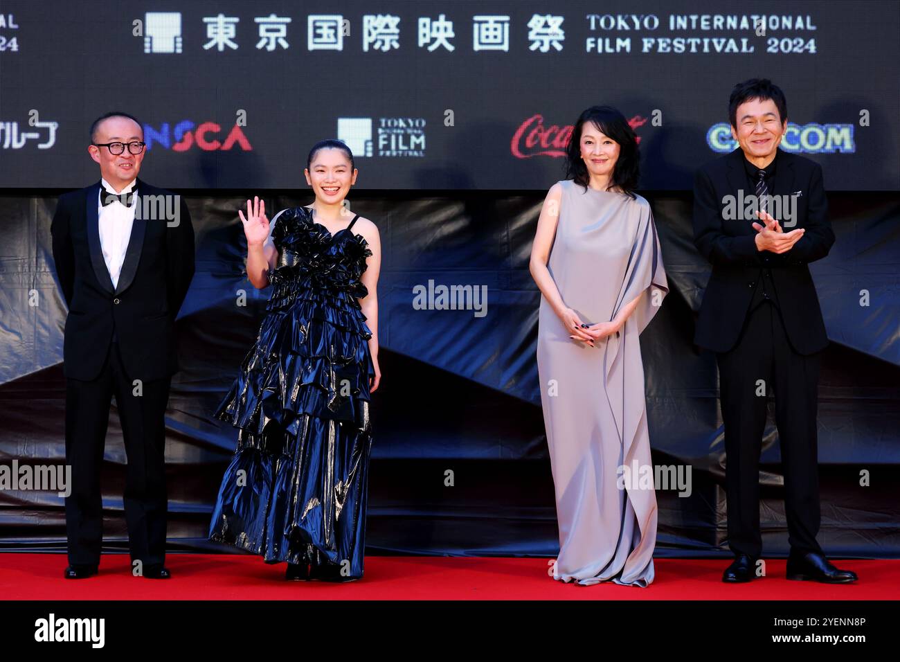 October 28, 2024. 28th Oct, 2024. Mojiri Adachi, Yumi Aso, Miu Tomita, Masahiro Koumoto, October ...