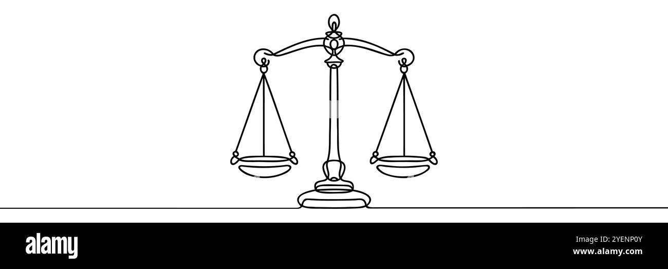 Balance scales Black and White Stock Photos & Images - Alamy