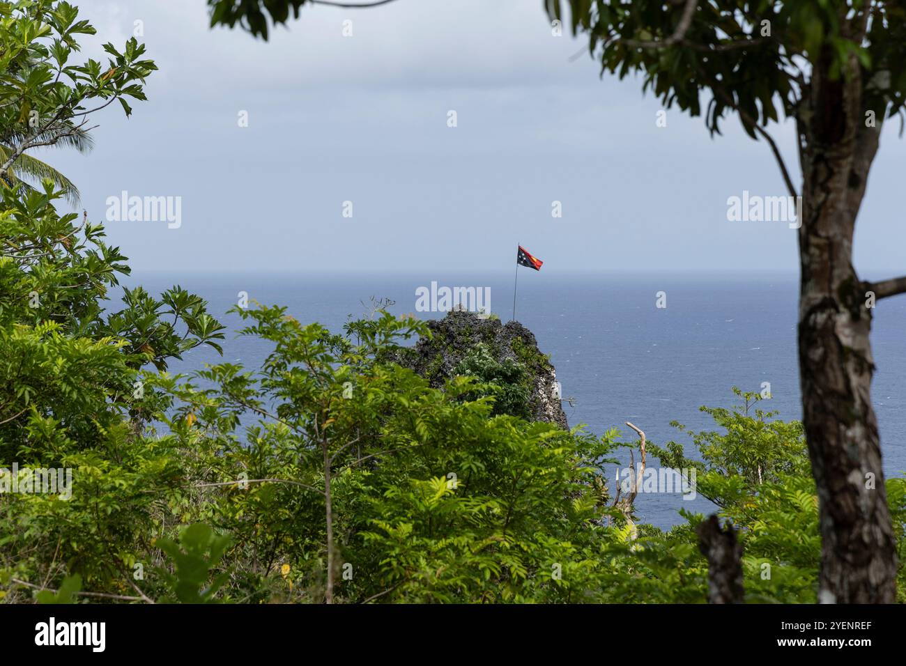 Papua new guinea flag hi-res stock photography and images - Alamy