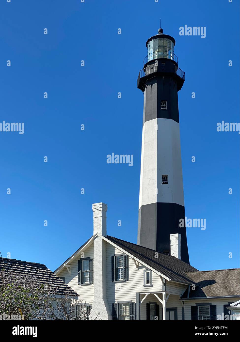 Tybee Island Lighthouse on Tybee Island, Georgia, USA Stock Photo - Alamy