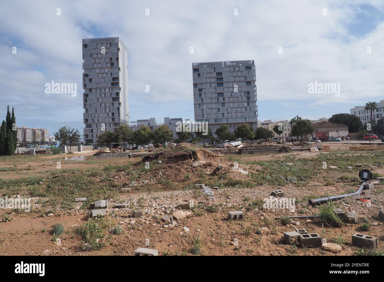 The aftermath of hurricane Dana in Valencia, Spain - Devastating ...