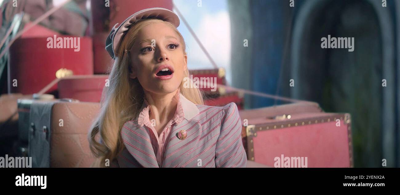 WICKED - FILM STILLS. 2024 . USA. Ariana Grande in Wicked - (c ...