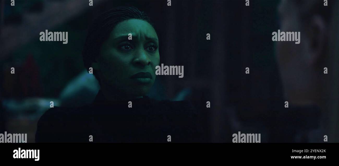 WICKED - FILM STILLS. 2024 . USA. Ariana Grande and Cynthia Erivo in ...
