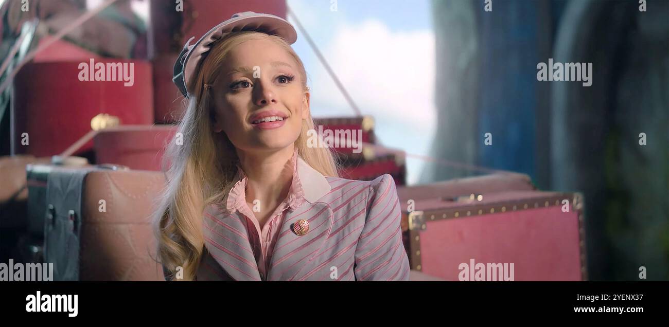 WICKED - FILM STILLS. 2024 . USA. Ariana Grande in Wicked - (c ...